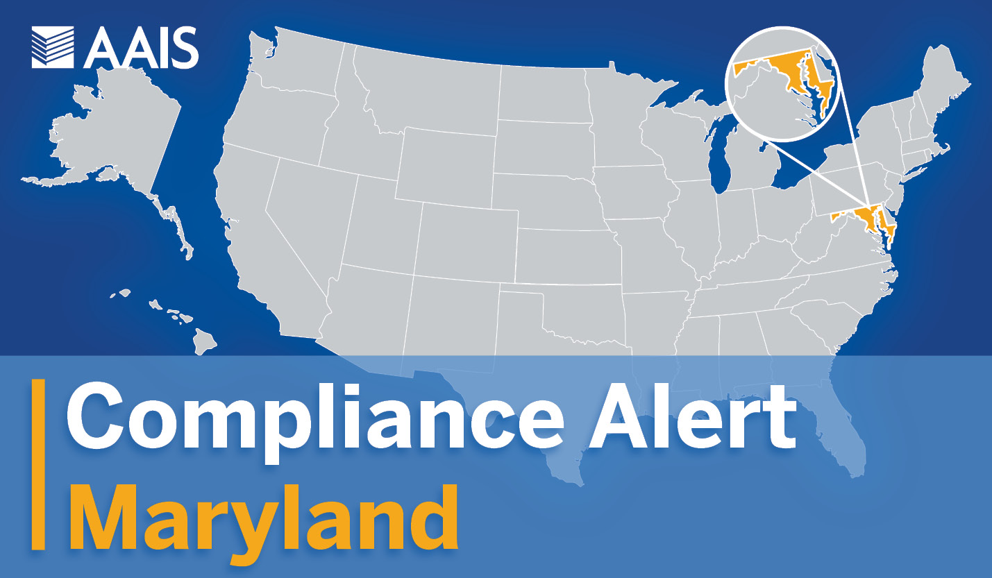 Maryland Adopts COMAR 11.18.04.01 Through .04