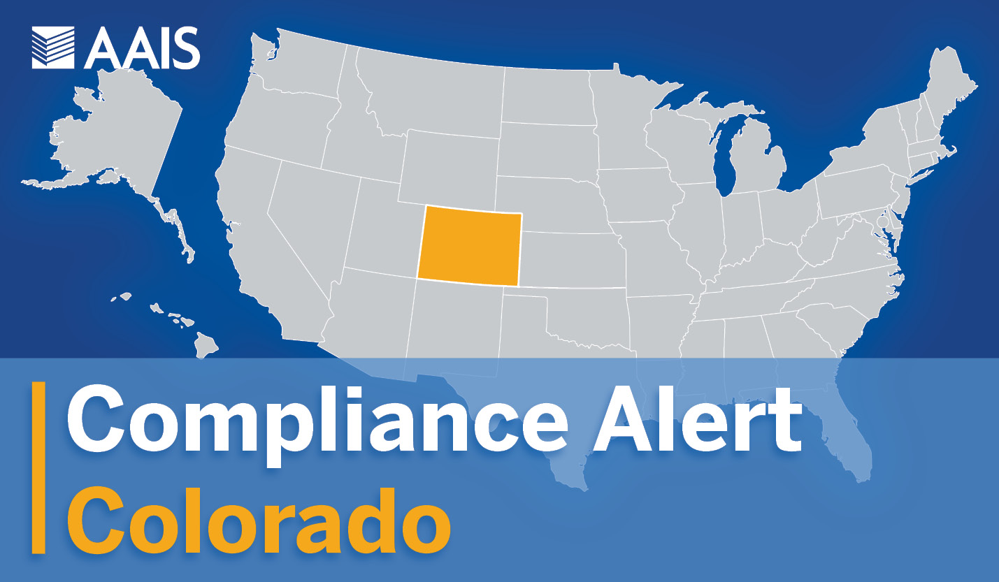 Colorado Amends 3 CCR 702-5, Regulation 5-2-16