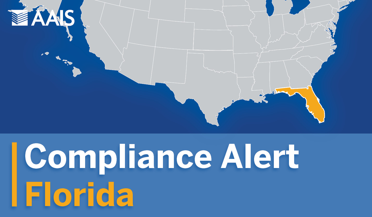 Florida Enacts Rule 69O-137.009