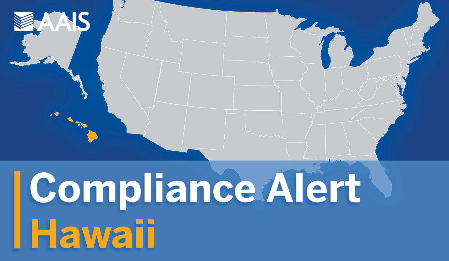 Hawaii Issues Annual Insurance Premium Data Call